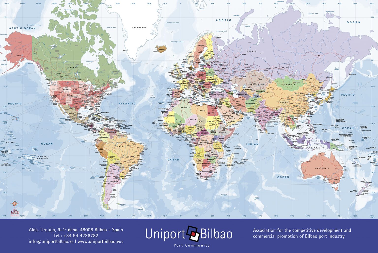 Bc Maps mapa vectorial eps | Estudio especializado en diseño ...