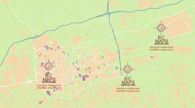 Elche mapa vectorial editable eps illustrator ai