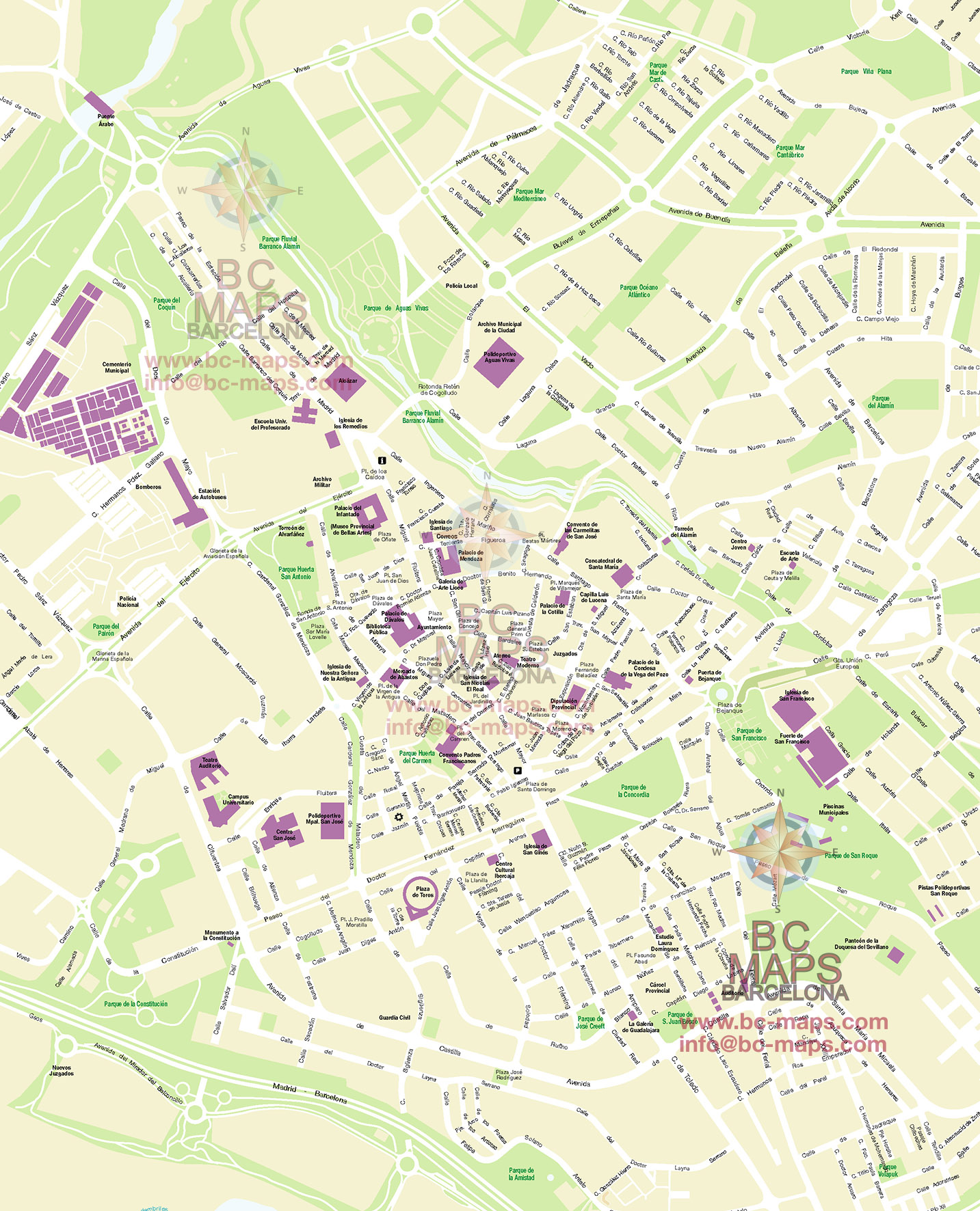 Guadalajara mapa vectorial Illustrator eps ai CC | Bc Maps mapa ...