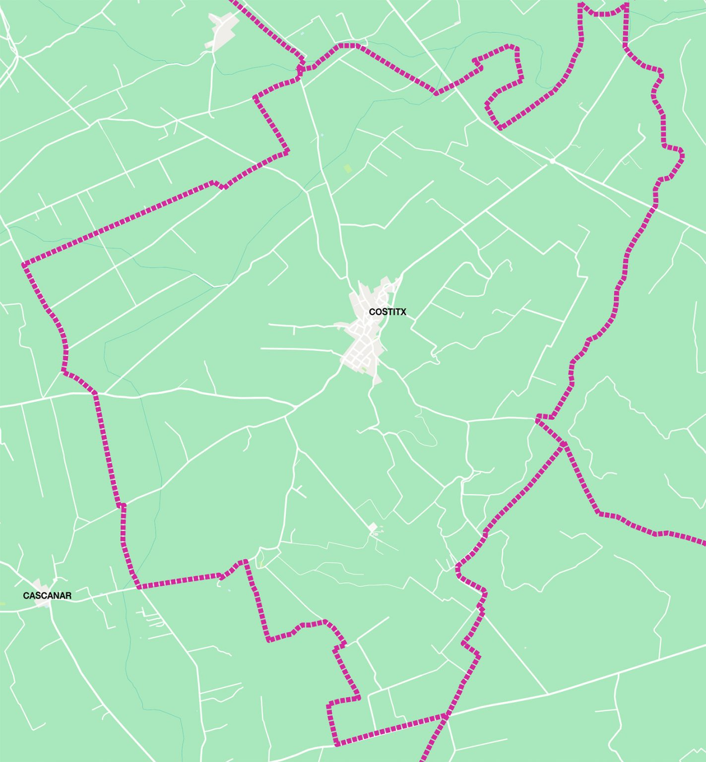 Costitx Mapa Vectorial Illustrator Eps Bc Maps Mapa Vectorial Eps