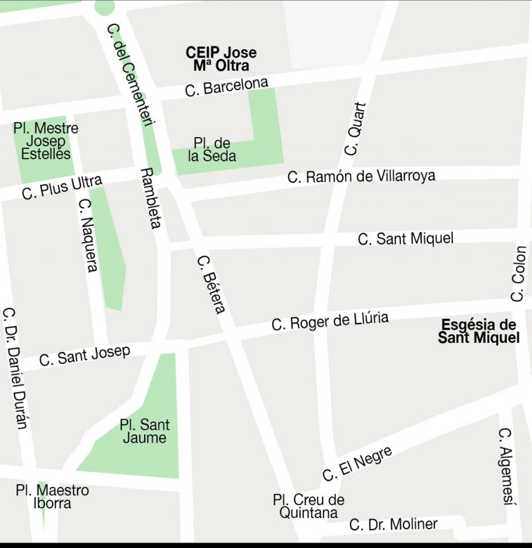 Moncada Montcada mapa vectorial Illustrator eps ai CC | Bc Maps mapa ...