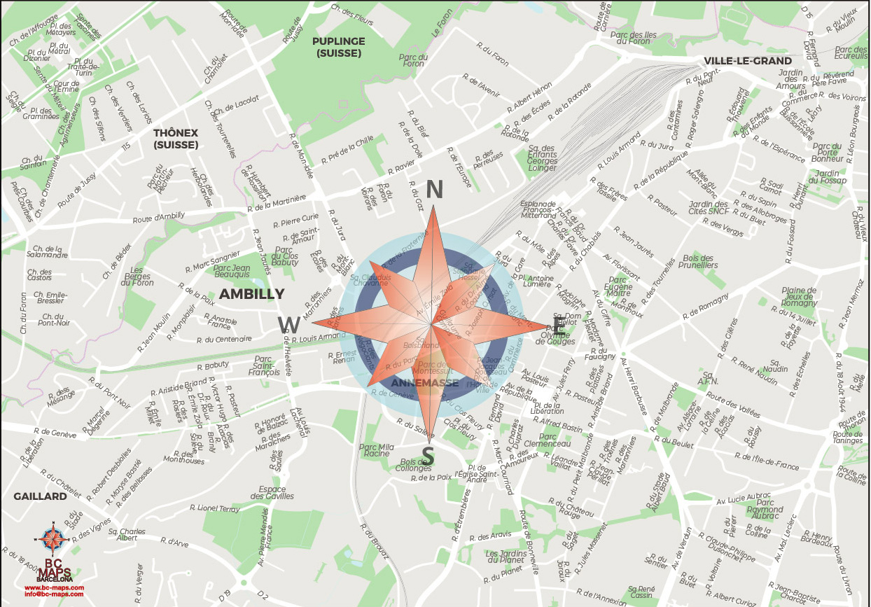 Ambilly mapa vectorial illustrator eps - Bc Maps mapa vectorial eps