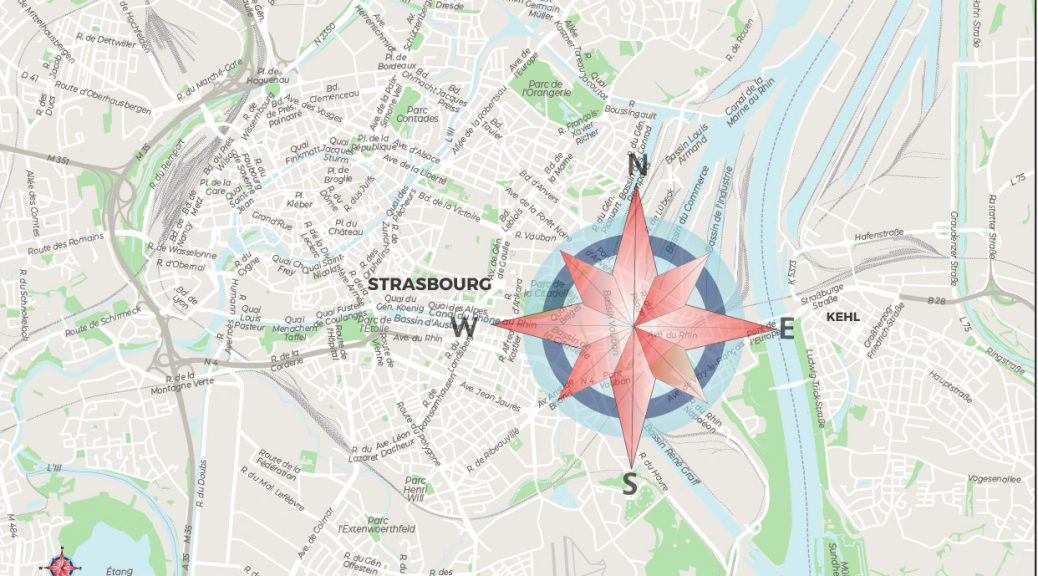 Estrasburgo mapa vectorial illustrator eps | Bc Maps mapa vectorial eps