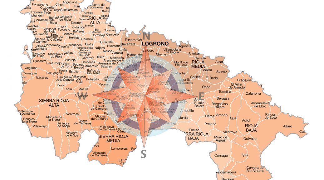 Mapa de los municipios de La Rioja formato editable vectorial ...