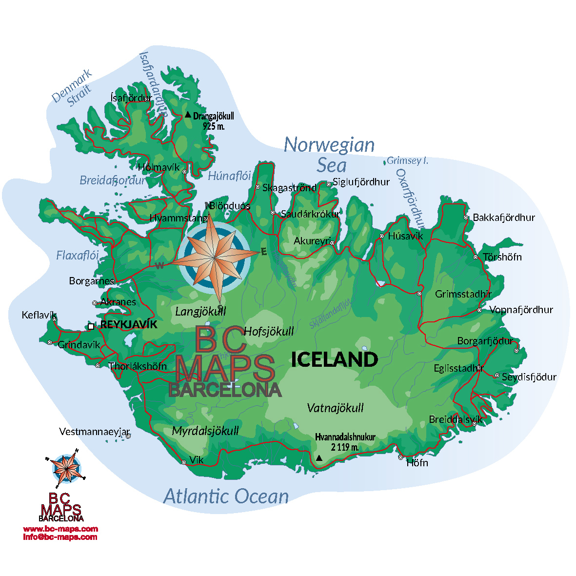 Islandia mapas vectoriales, illustrator, eps | Bc Maps mapa vectorial eps